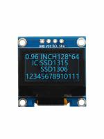 China SSD1309 OLED Display 1.54 Inch 128x64 Blue Screen with I2C Interface for Embedded Systems for sale
