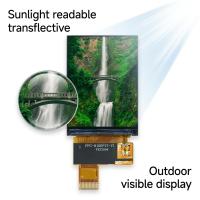 China 2.2 Inch TFT LCD Display with 240x320 Resolution, Transflective IPS Technology and ST7789V Controller for sale