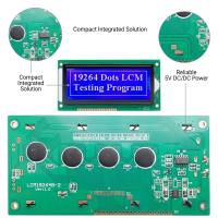 China 15.6 Inch Monochrome LCD Display 240x128 Dot Matrix with 5V DC/DC and Extended Temperature Range for sale