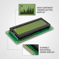 China Transflective Monochrome LCD Display 160x128 Dot Matrix Screen with T6963C Controller 5V Power for sale
