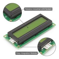 China 8x2 Character Monochrome LCD Display 3.3V 40.0x29.5mm Module with S6B0069 Controller for sale