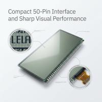 China 128x128 High Resolution Monochrome LCD Display with 50-Pin FPC Connector and 3.0V Operating Voltage for sale