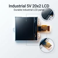China 5V Monochrome LCD Display Screen 20x2 Character 160×160 Dots for Industrial Applications -20℃ to +70℃ Operation for sale