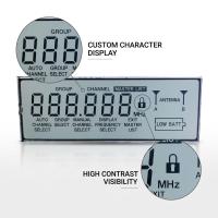 China Custom HTN LCD Display Module 87.0×43.5×2.80mm 3.3V Transmissive Segment for Electronic Meters for sale