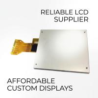 China 5.0V Custom Segment LCD Display 216×64 Dots with ST75256 Driver IC - 3.3V Power Supply, -20℃ to 70℃ Operating Range for sale