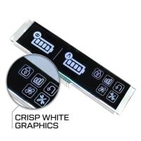 China 4.5V 9-PIN VA LCD Display with 6 O'Clock Viewing Angle and 80mm × 22.5mm Dimensions for sale