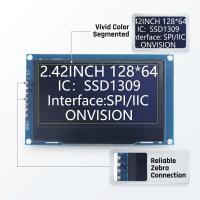 China Custom VA LCD Display 79.00×60.34mm 4-Digit Segmented Screen with Zebra Connector and 4.0V Operation for sale