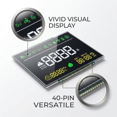 China High Contrast VA LCD Display 113x75mm with 3.6V Operating Voltage and 40-Pin Connectivity for sale