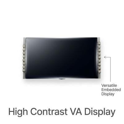 China 2.2 Inch VA LCD Display 5V Negative Driving with 57x29.2x2.0 mm Dimensions for sale