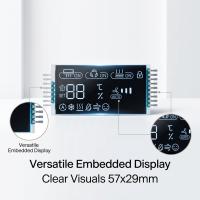China 2.2 Inch VA LCD Display 5V Negative Driving with 57x29.2x2.0 mm Dimensions for sale