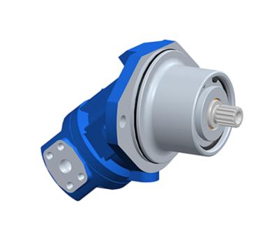 China High Pressure Bent Axis Hydraulic Piston Motor 400 Bar Adjustable Output Speed for sale