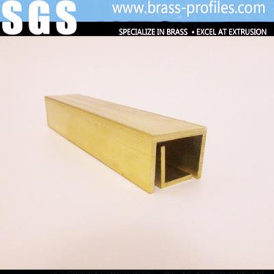 China Royal looking Special Designed Shape Extruded Copper  Sections for sale