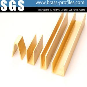 China Brass U Sections / Copper U Channel for sale