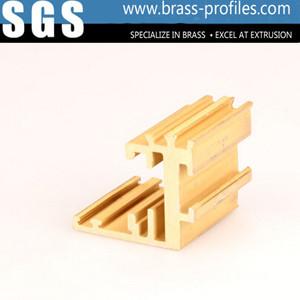 China C38000 Decorative Brass Extrusion Profiles Copper Alloy Hardware for sale