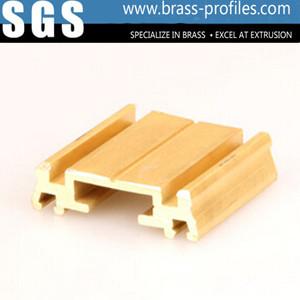 China Brass Profiles Extrusion For Construction Decoration Manufacturer C38000 for sale