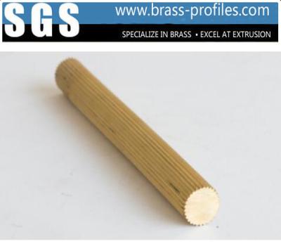 China Brass Extrusion Rod With Customized Sizes Copper Round Bar As Drawings for sale