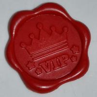 China Custom design Self Adhesive wedding invitation wax seal sticker for sale