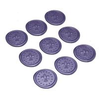 China Custom plastic wax seal sticker for sale