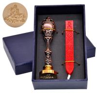 China Classical Old Sealing Wax and Wax Seal Stamp Kits & Gift Sets for sale