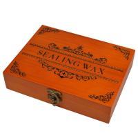 China Wooden Box Custom Sealing Wax and Wax Seal Stamp Kits & Gift Set for sale