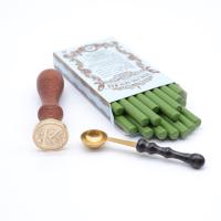 China Vintage Wood Handle Sealing Wax Spoon for sale