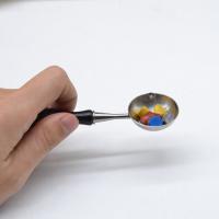China Black Wooden Handle Wax Seal Spoon for sale