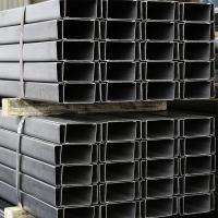China A36 Standard Galvanized C Channel Steel U Channel Sizes  HDG Surface for sale