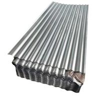 China Galvanized Corrugated Roof Sheet 22 Gauge 0.8mm Thickness GI Steel Plate for sale