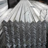 China Galvanised Steel Angle Profile 75x75x5mm Q235 Q345 Carbon Iron Bar Equal Angle for sale