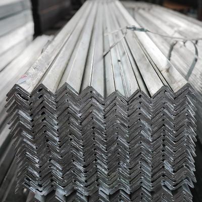 China Galvanised Steel Angle Profile 75x75x5mm Q235 Q345 Carbon Iron Bar Equal Angle for sale