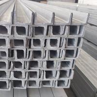 China Galvanized Steel C Channel U Profile ASTM A36 Q235 Purlin 30-4000mm Thickness for sale