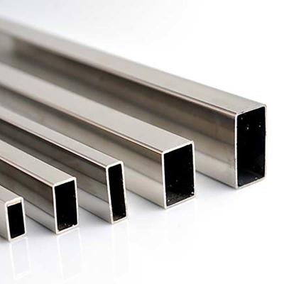 China Stainless Steel Square Tube Pipe 2205 2507 310 321 904L Hot Rolled 0.1-30mm for sale