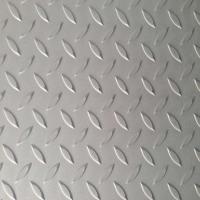 China HL Checkered Stainless Steel Sheet Plate 201 304 316L 430 0.3mm Custom Sizes for sale