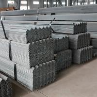 China Hot Rolled Galvanized Steel Angle Bar 3mm Thickness 6m Length A572 Equal for sale