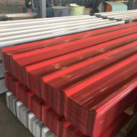 China Tolerance 1% PPGI Roof Sheet 275g Colour Coated Steel Roofing 0.1-0.8mm Thickness for sale
