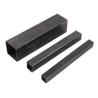 China Q345 Black Galvanised Steel Square Tube 4x4 14mm Wall Thickness 6m Length for sale
