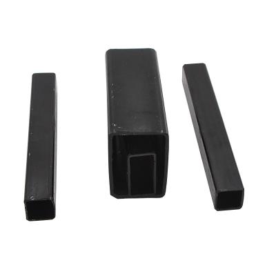 China Ss400 Black Iron Square Pipe  6x6 Galvanized Square Tube Ms Hot Rolled for sale