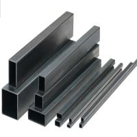 China JIS SS400 Galvanized Square Steel Tube 14mm Black Steel Square Pipe 0.6-12mm Wall for sale