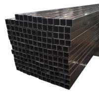 China DIN 40X40 Black Rectangular Steel Tube 20mm Galvanized Square Tube for sale