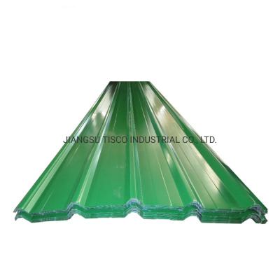 China Green S220GD Color Coated Gi Roofing Sheet 8ft Roofing Sheets for sale