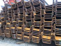 China Steel Sheet Pile U Type 400x170mm 15.5mm Thickness for Retaining Walls for sale