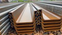 China Hot Rolled U Type Steel Sheet Pile For Construction for sale