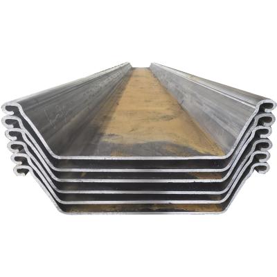 China Hot Rolled Steel Sheet Pile U Type 400x85mm for Construction Retaining Wall for sale