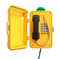 China Aluminum Alloy IP67 Waterproof Tunnel Telephone With Alarm Light for sale