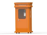 China Orange Grp Outdoor Telephone Booth Soundproof Chemical Resistant for sale