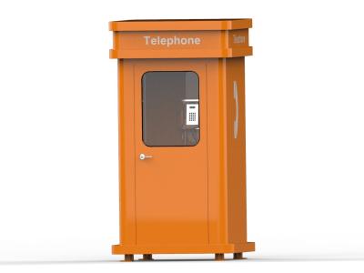 China Orange Grp Outdoor Telephone Booth Soundproof Chemical Resistant for sale