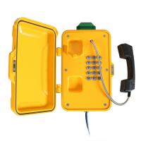 China Aluminum Alloy IP67 Outdoor Weatherproof Telephones With Alarm Light for sale