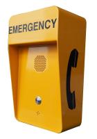 China Robust Housing Yellow SIP Call Box IP67 Watertight VoIP Emergency Call Box for sale