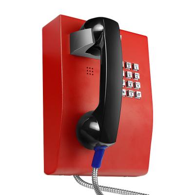 China Vandal Resistant Hospital Telephone with Rugged Handset and Metal Keypad for sale