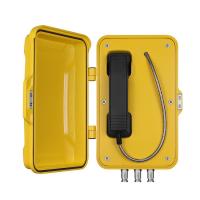 China VoIP Speed Dial Outdoor Telephone Box For Heavy Duty Chemical / Power Industry for sale